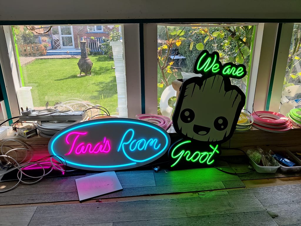 Custom LED Neon Signage - The Sign Shiner