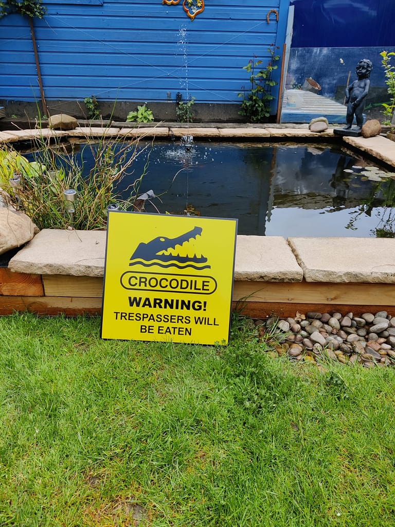 Beware The Crocodile - The Sign Shiner