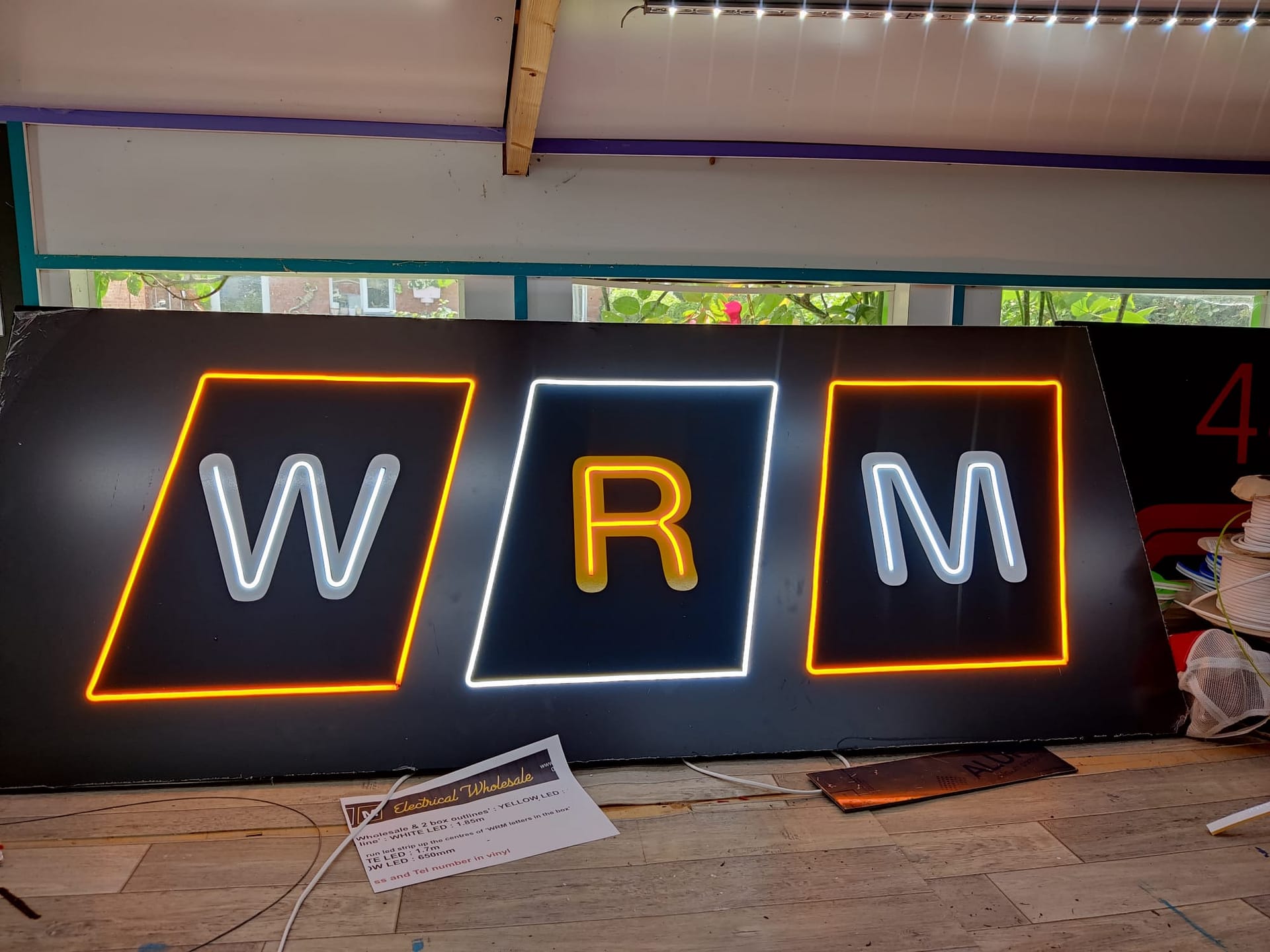 WRM Electrical LED Neon Signage - The Sign Shiner